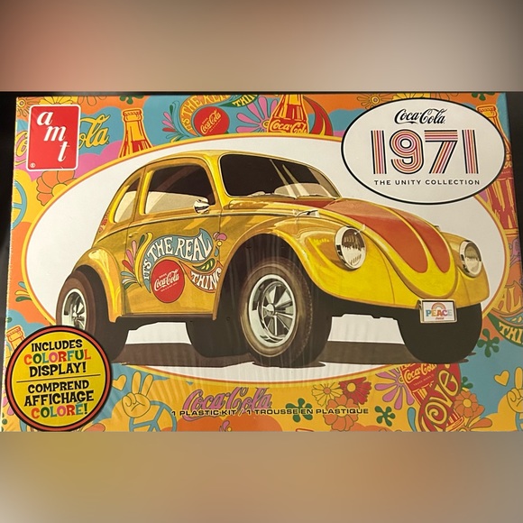 Amt | Games | Model Kit Of Volkswagen Superbug Gasser Cocacola 971 The Unity Collection | Poshmark